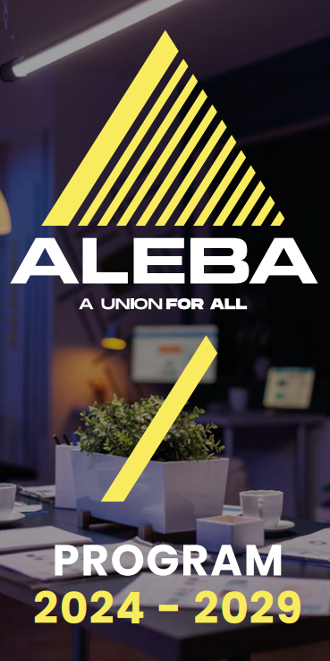 Program 2024-2029 - News - ALEBA, a union for all